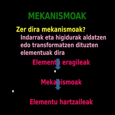 Mekanismoak | ODP