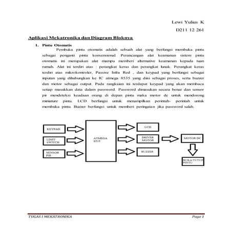 Mekatronika | DOCX
