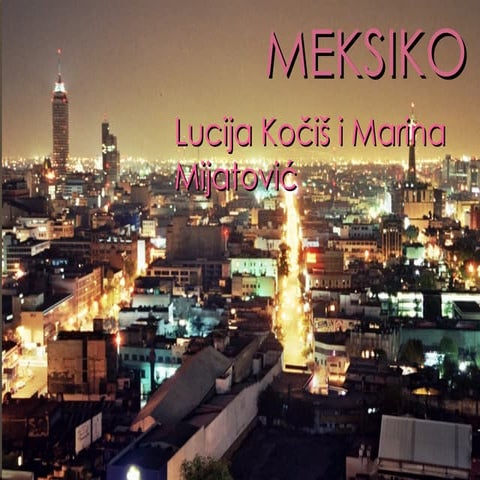Lucija Kocis i Marina Mijatovic, 6b - Meksiko | ODP