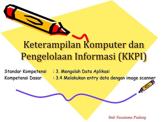 Melakukan entry data dengan OCR (Optical Character Recognition ...