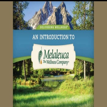 Melaleuca Presentation | PPTX