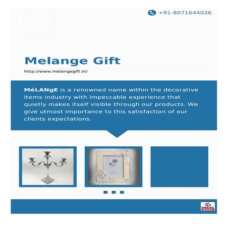 Melange gift | PDF