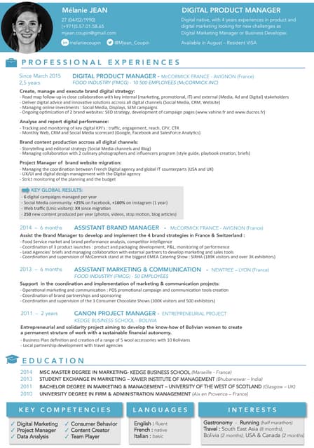 resume giorgio galli | PDF | Education