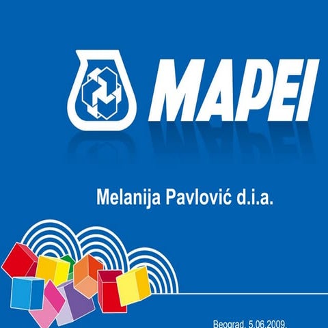 Mapei in Architecture | PPT