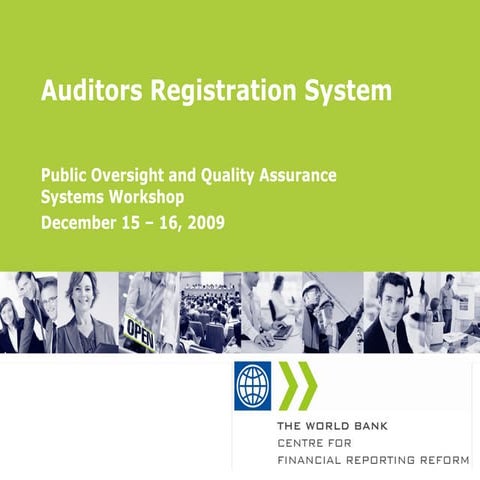 Auditors Registration System V1.21