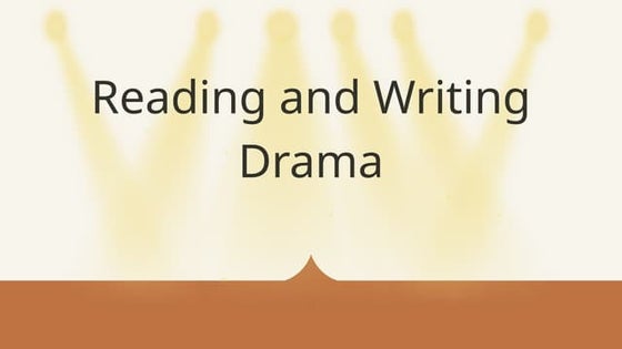 Elements of drama | PPTX | Drama | Genres