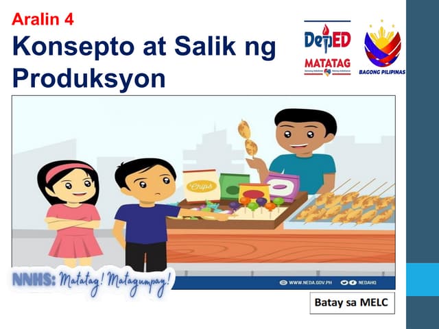 salik ng produksyon | PPTX