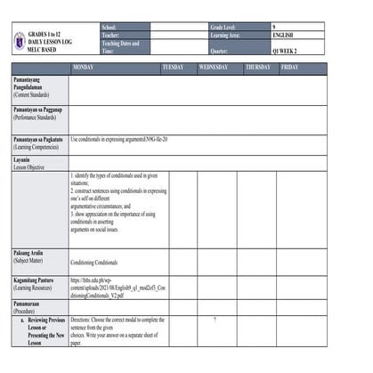 MELC DLL ENG 9 WEEK 2 Quarter 1 DONE.docx