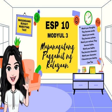 ESP 10 - Q1 Kahulugan ng Kalayaan ng Tao | PPTX