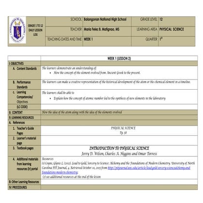 Daily Lesson Plan on Practical Research 1 | DOCX