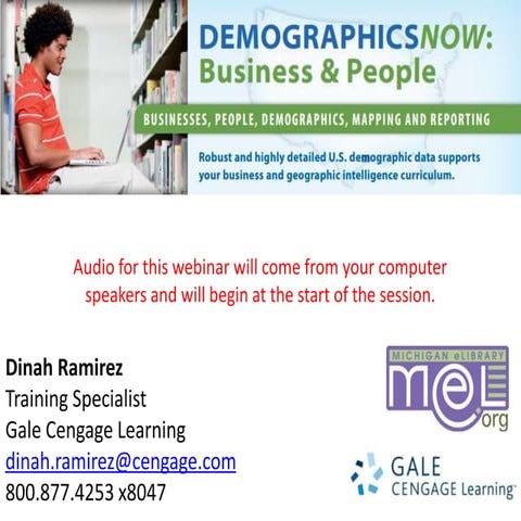 Cengage Learning Training, Research & Libraries, DemoNow for Academic ...