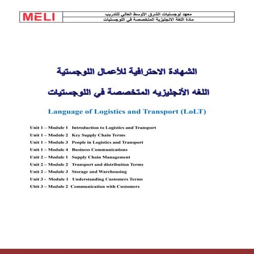 MELI-Language of Logistics and Transport.pdf