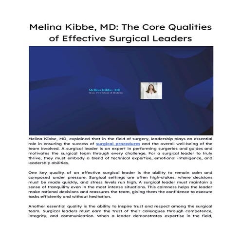 Melina Kibbe, MD_ The Core Qualities of Effective Surgical Leaders.pdf