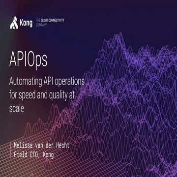 Apidays Live New York 2021 Apiops Automating Api Operations For