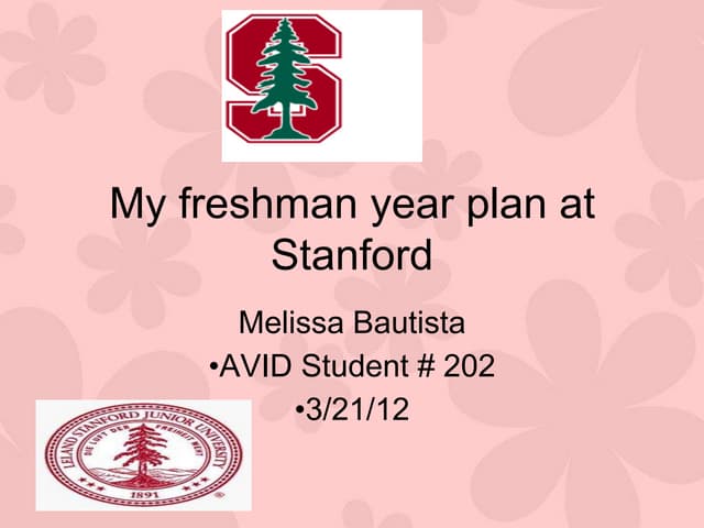 Melissa.buatista.stanford university | PPTX
