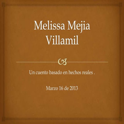 Melissa mejia villamil | PPTX