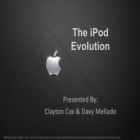 I pod presentation | PPTX