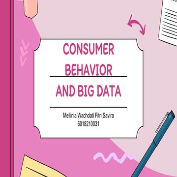 Consumer Behavior & Big Data | PDF