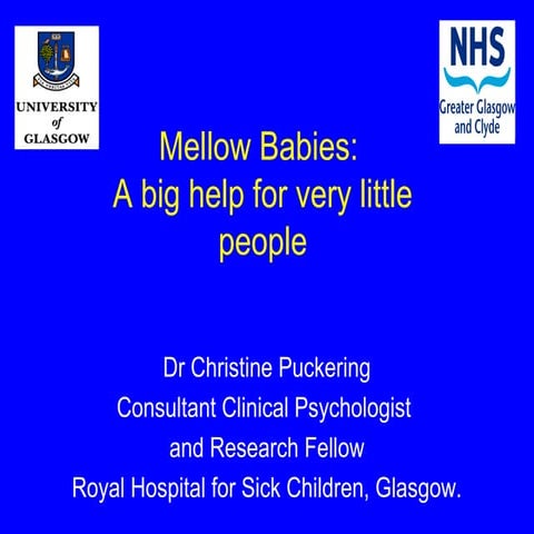Mellow Babies Panel | PPT