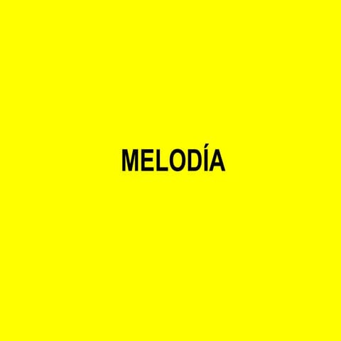 Melodia | PPT