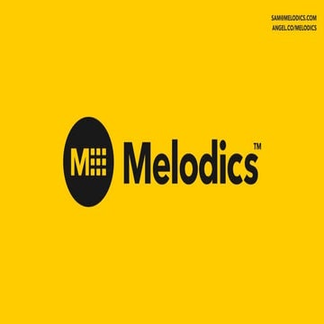 Melodics Pitch Deck | PPT