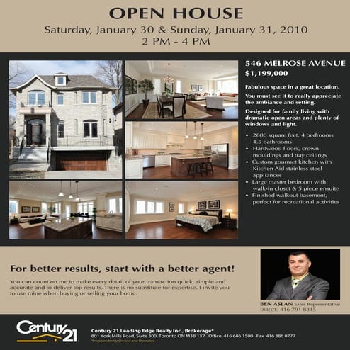 Open House Advertisement | PDF