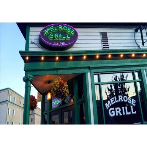 Melrose Grill at 6 minutes drive to the northeast of Renton dentist ...