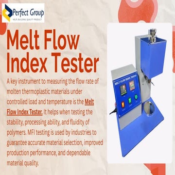 Exploring Melt Flow Index Testing Process | PDF