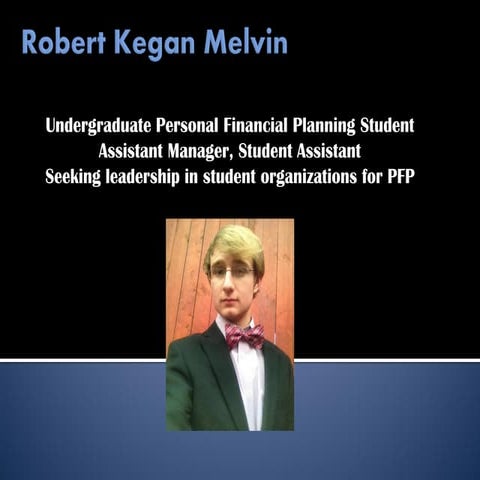 Melvin robert visualresume2nddraft | PPT