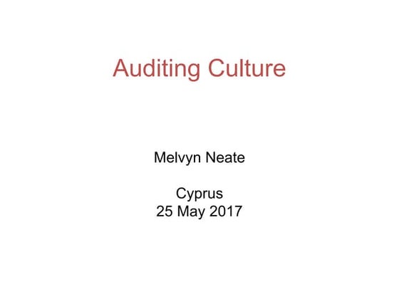 Jenitha John on Auditing, Growth, and Governance | PDF