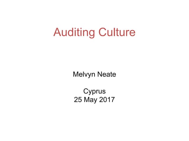 Jenitha John on Auditing, Growth, and Governance | PDF