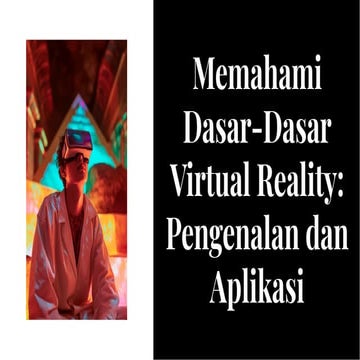 Manfaat virtual reality | PDF