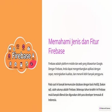 materi kelas 11 Jenis-dan-Fitur-Firebase | PPT
