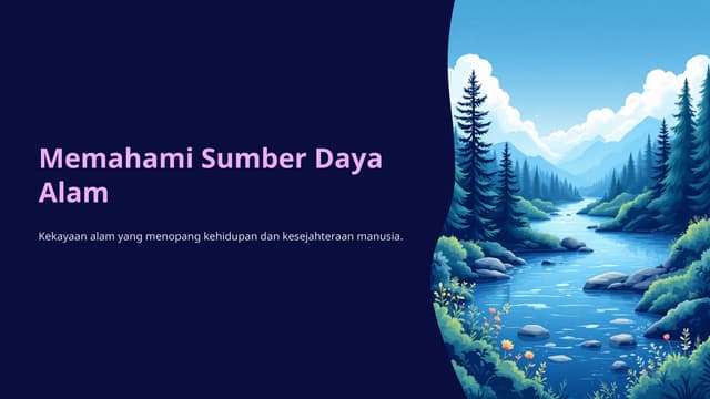 Ppt sumber daya alam | PPTX