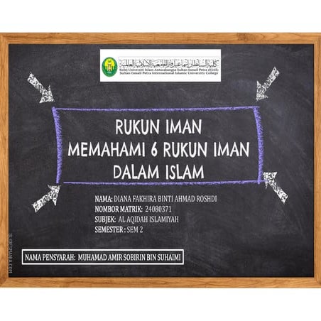 MEMAHAMI 6 RUKUN IMAN- DIANA FAKHIRA.pdf