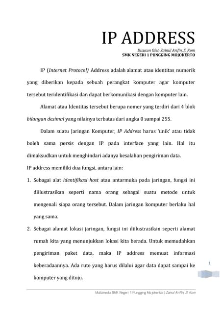 PROTOCOL, IP ADDRESS.ppt