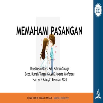 MEMAHAMI PASANGAN ANTARA SUAMI DAN ISTRI | PPTX