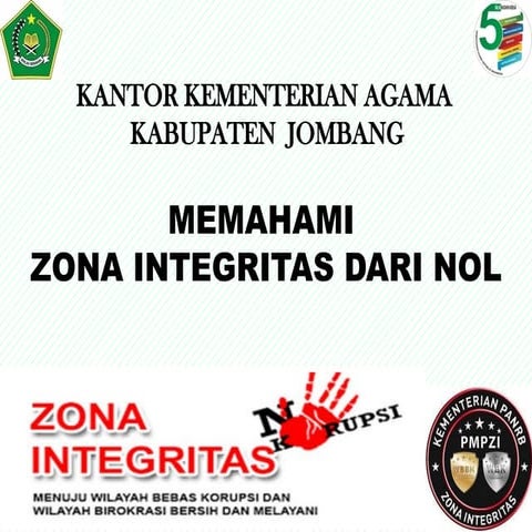 materi bagaimana MEMAHAMI Zona Integritas DARI NOL | PPTX