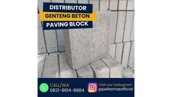 Pabrik paving block abu batu Lowokwaru | PDF