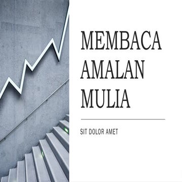 Membaca Amalan Mulia Kerana Membaca Penting Dalam Kehidupan Pptx
