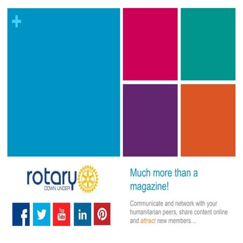Social Media for Rotary Clubs: 10 Ways to Support Rotary's Mission | PPTX