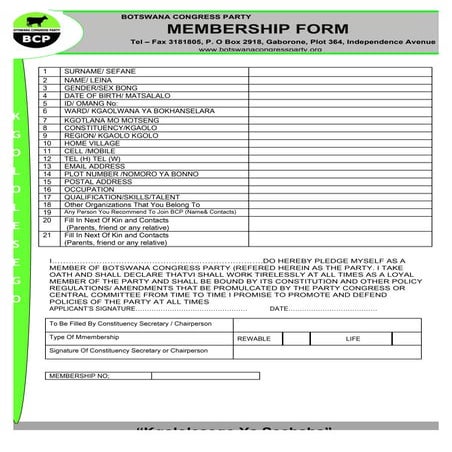 Membership | PDF