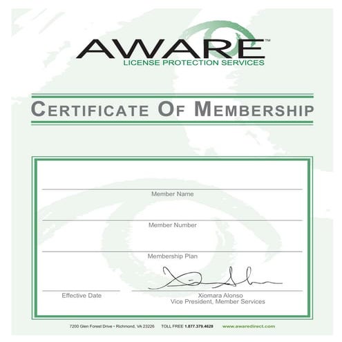 Membership Certificate Final 06 25 08 | PDF