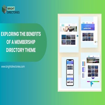 Membership Directory Theme | PPTX