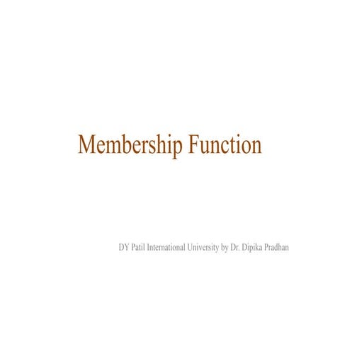 Membership Function formula and its use case.pptx