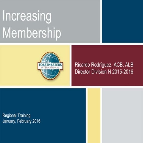 Membership growth | PPTX