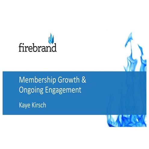 Membership Growth & Ongoing Engagement | PPT