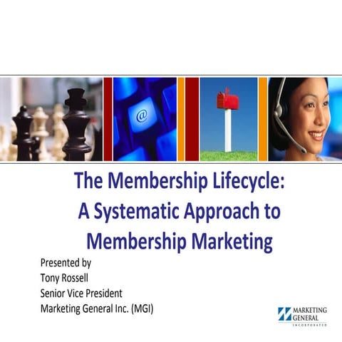 Membership Lifecycle - Tony Rossell MGI | PPT | Marketing and ...