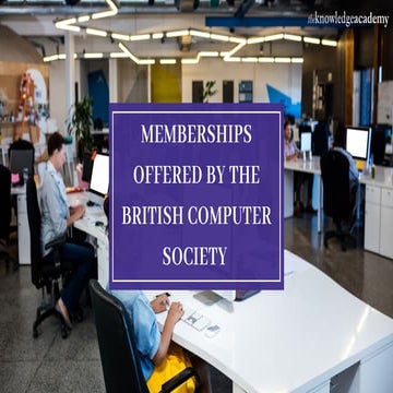 Memberships offered by the British Computer Society | The Knowledge ...