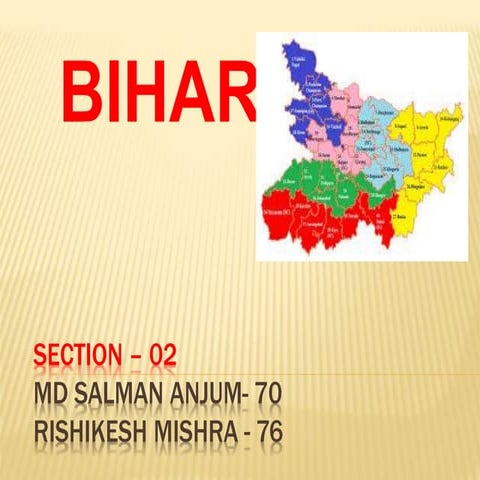 MEM bihar | PPTX | Agriculture | Industries